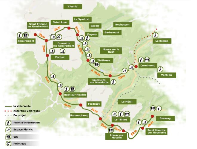 LA VOIE VERTE | Fietsen in de Vogezen
